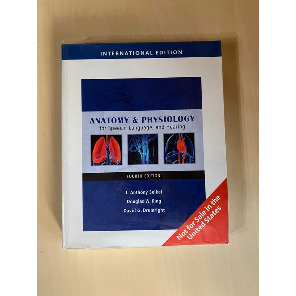 Anatomy&Physiology for Speech Language and Hearing 4e 語言治療聽力 | 蝦皮購物