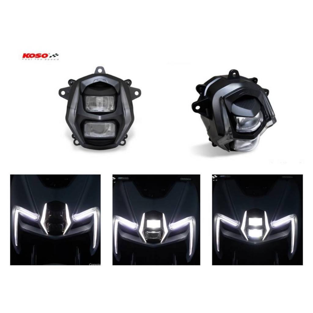 御前二輪機車精品 KOSO SYM MMBCU 158 蛇刃 曼巴 頭燈 大燈 日行燈 進燈 遠燈 | 蝦皮購物