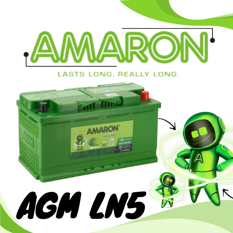 AMARON愛馬龍JADE AGM LN5 歐規95Ah免保養電瓶 全新現貨 汽車電池 啟停車用 DIN100 | 蝦皮購物
