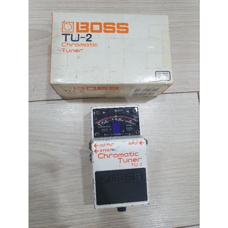BOSS TU-2 TU2 TU 2 chromatic tuner 調音器 效果器 吉他 | 蝦皮購物