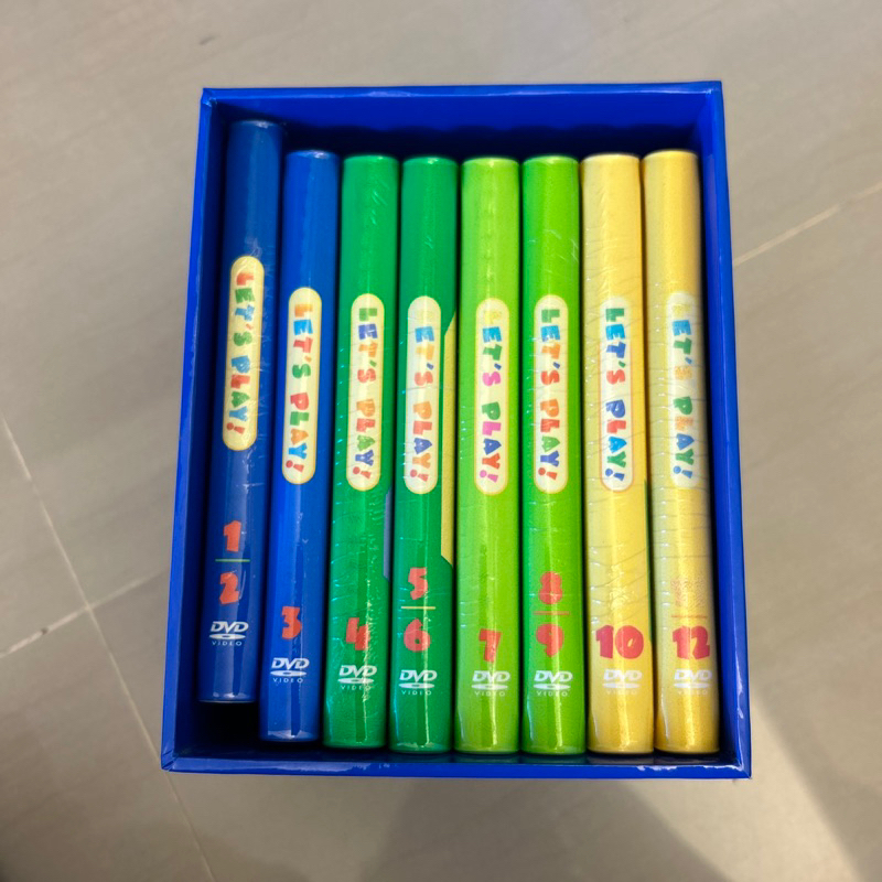 實宇迪士尼 DWE let's play DVD8片 全新 末拆 | 蝦皮購物