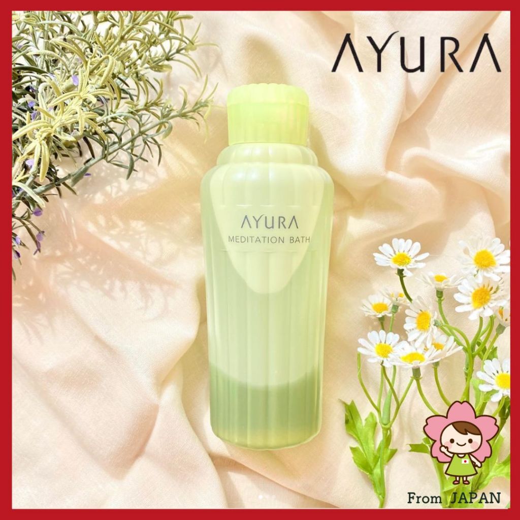 [日本直送/日本正品] AYURA 入浴劑 300ml 植物草本冥想入浴劑 Meditation Bath | 蝦皮購物