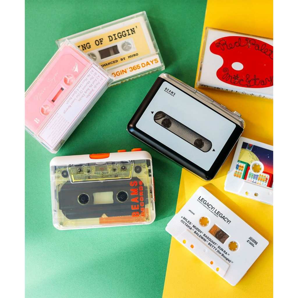 BEAMS RECORDS / USB Cassette Player 復古卡帶隨身聽 現貨 | 蝦皮購物