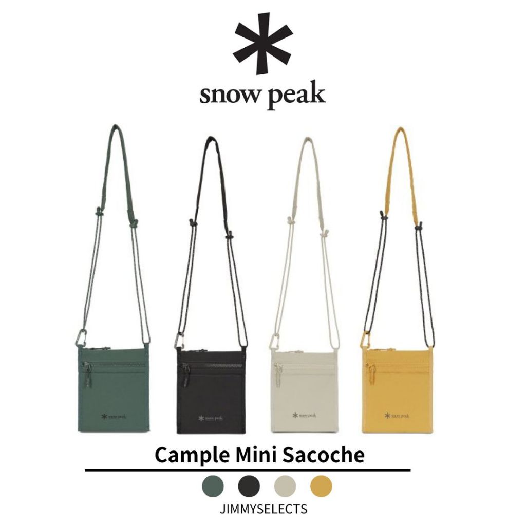 【吉米.tw】韓國代購 Snow Peak 雪諾必克 Cample Mini Sacoche 迷你 側背包 FEB | 蝦皮購物