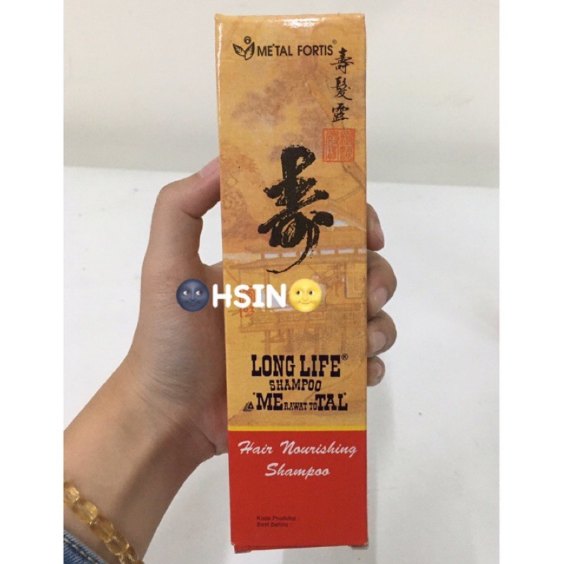 🌚HSIN🌝 -Longlife sampoo metal 壽髮露洗髮精- | 蝦皮購物