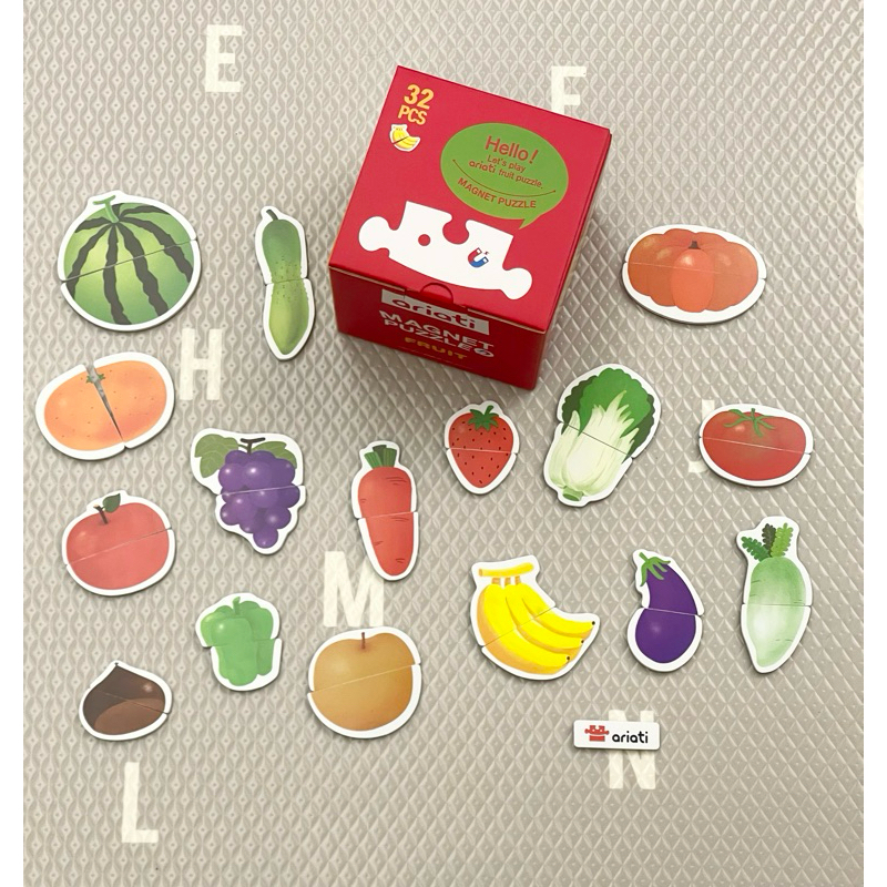 近全新 Magpia x Ariati 配對磁性貼盒裝組/ 水果 | 蝦皮購物