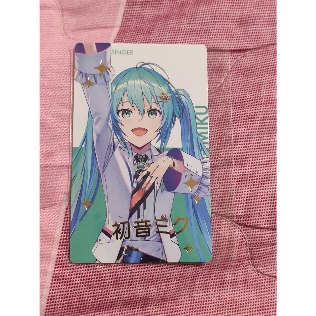 金簽 初音未來 プロセカ 世界計畫 創作者祭 epick card ep卡 特典 初音 WS 25時 VBS LN MM | 蝦皮購物