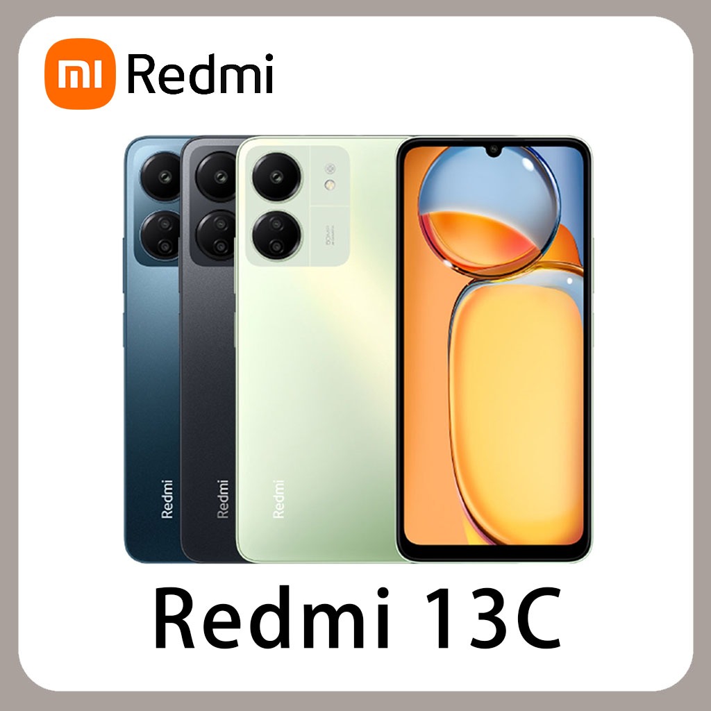 小米 紅米 Redmi 13C 4G+128G 8G+256G 6.74吋 台灣公司貨 原廠 保固 全新 台灣版 | 蝦皮購物