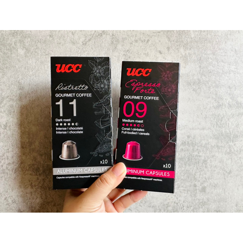 UCC 品鑑師系列咖啡膠囊 5g*10入/盒 濃縮馥特 芮斯崔朵 適用Nespresso咖啡機) | 蝦皮購物