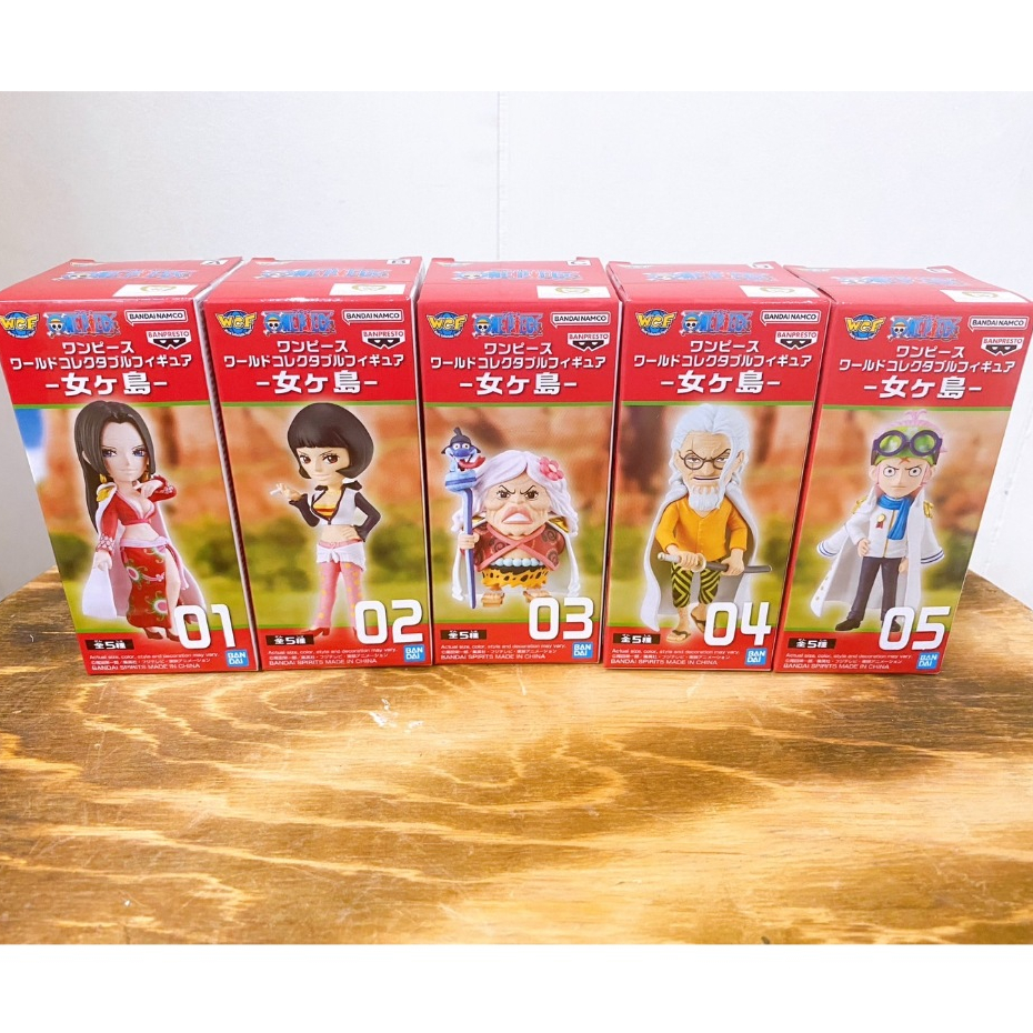 「Vic Toy」現貨 代理版 航海王 WCF 女兒島篇 女帝 雷利 夏克雅克 克比 公仔 單售 | 蝦皮購物