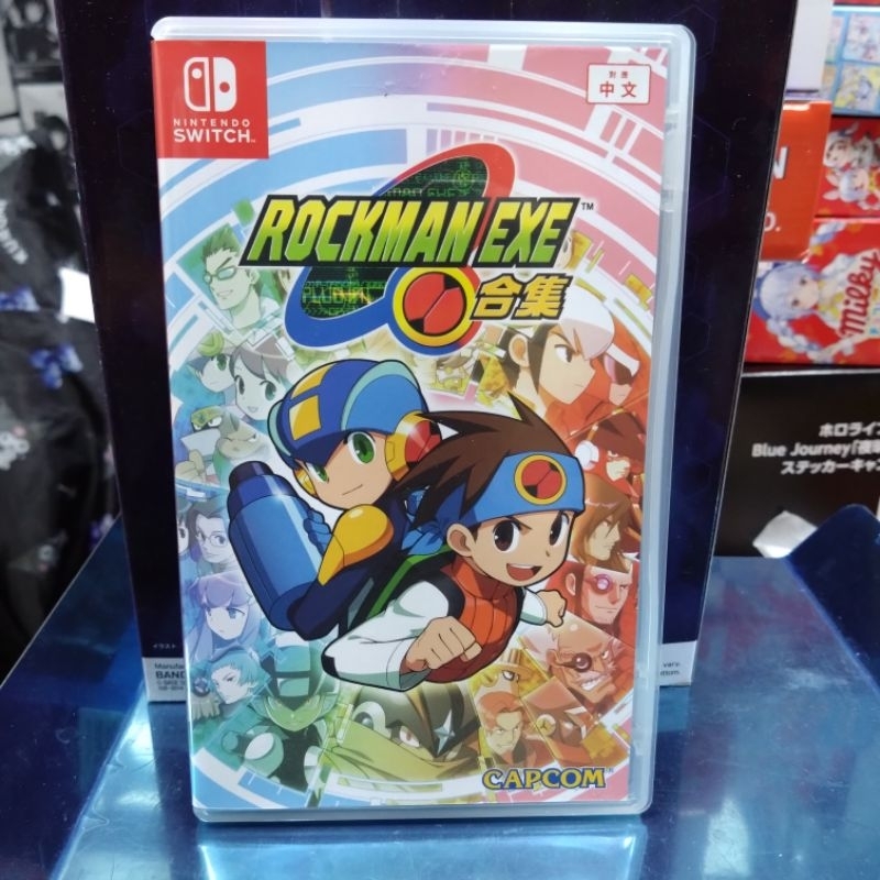 現貨 switch 洛克人EXE 合集 遊戲片中文版 任天堂 ROCKMAN EXE 二手 | 蝦皮購物