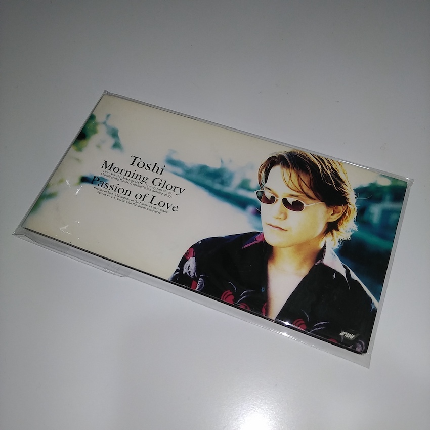 Morning Glory - TOSHI單曲CD 8cm 日盤正版 / Toshl X JAPAN | 蝦皮購物
