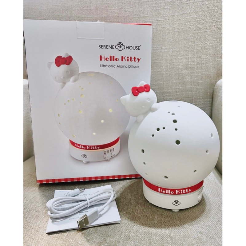 【全新】SERENE HOUSE -Hello Kitty 香氛霧化機 | 蝦皮購物