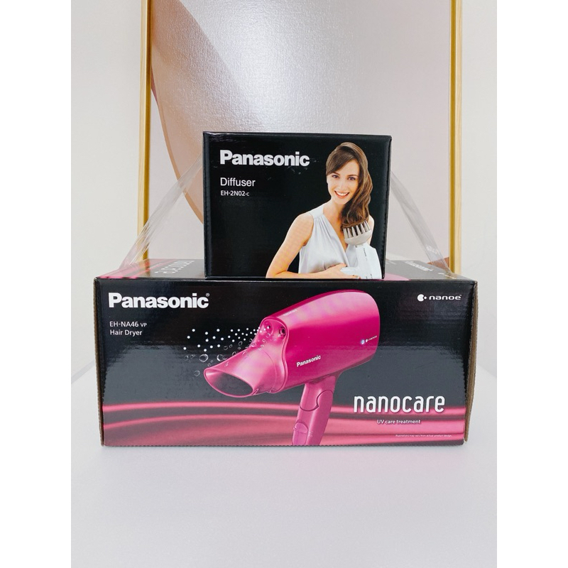 「贈風罩」Panasonic 奈米水離子吹風機 EH-NA46-VP(桃粉） | 蝦皮購物