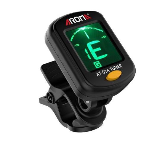 AROMA AT-01A AT-10A 調音器 烏克麗麗調音器 吉他調音器 電吉他調音器 提琴調音器 貝司調音器 | 蝦皮購物