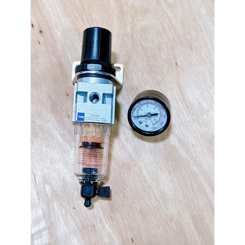 THB FR-202 FR-202A FR-202-A 調壓過濾器 過濾調壓器 現貨 附發票 統編 台製 1/4 2分牙 | 蝦皮購物