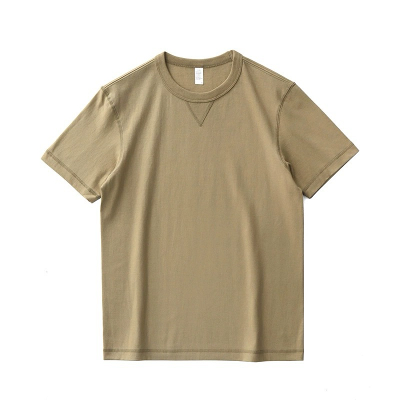 領部三角補強合身版【我只賣不透的白T】【短袖】【265g】重磅倒三角 T恤 素t 不透 特別 修身 白色 純棉 | 蝦皮購物