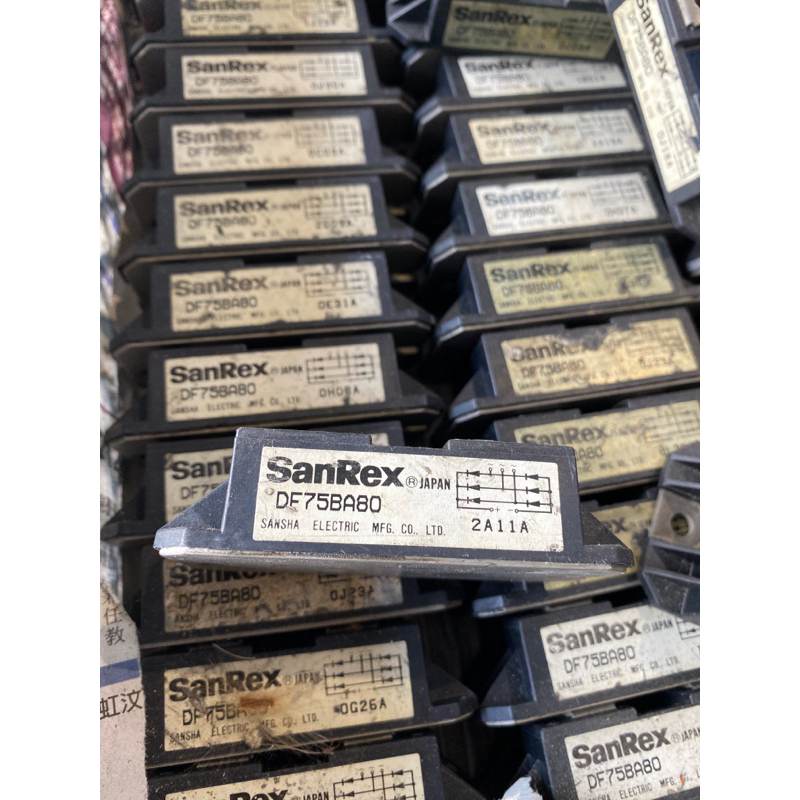 日本製 二手良品 三相整流橋 整流器 橋式整流 模組 模塊 發電機 SanRex DF75BA80 75A 800V | 蝦皮購物
