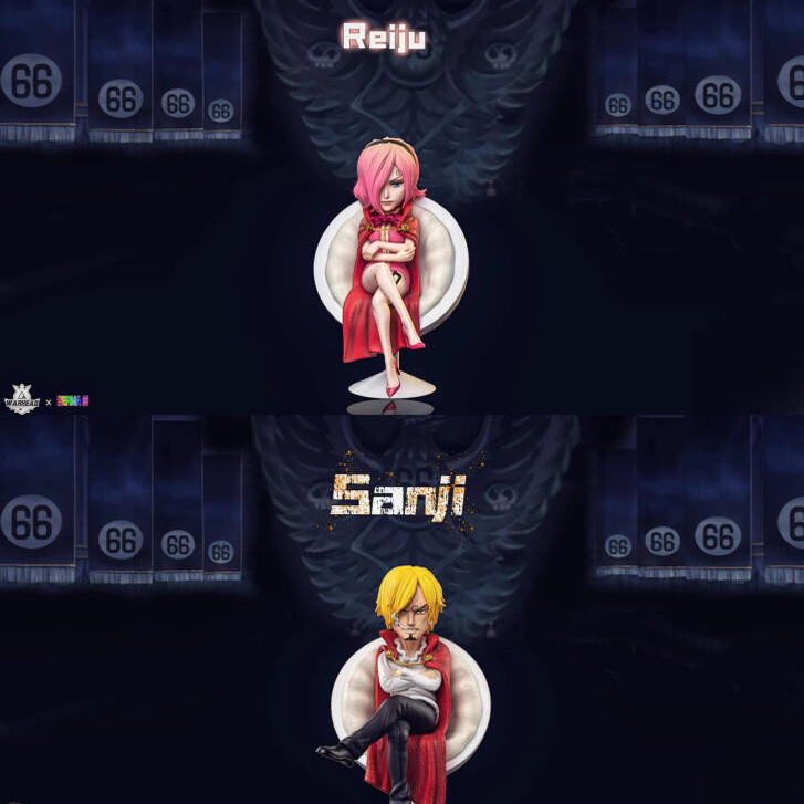 【心動GK】現貨 Warhead wh坐姿文斯莫克家族 傑爾馬 山治 雷玖gk 公仔模型 | 蝦皮購物