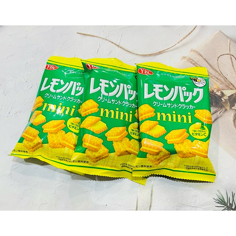 YBC mini夾心餅乾 檸檬口味 40g | 蝦皮購物