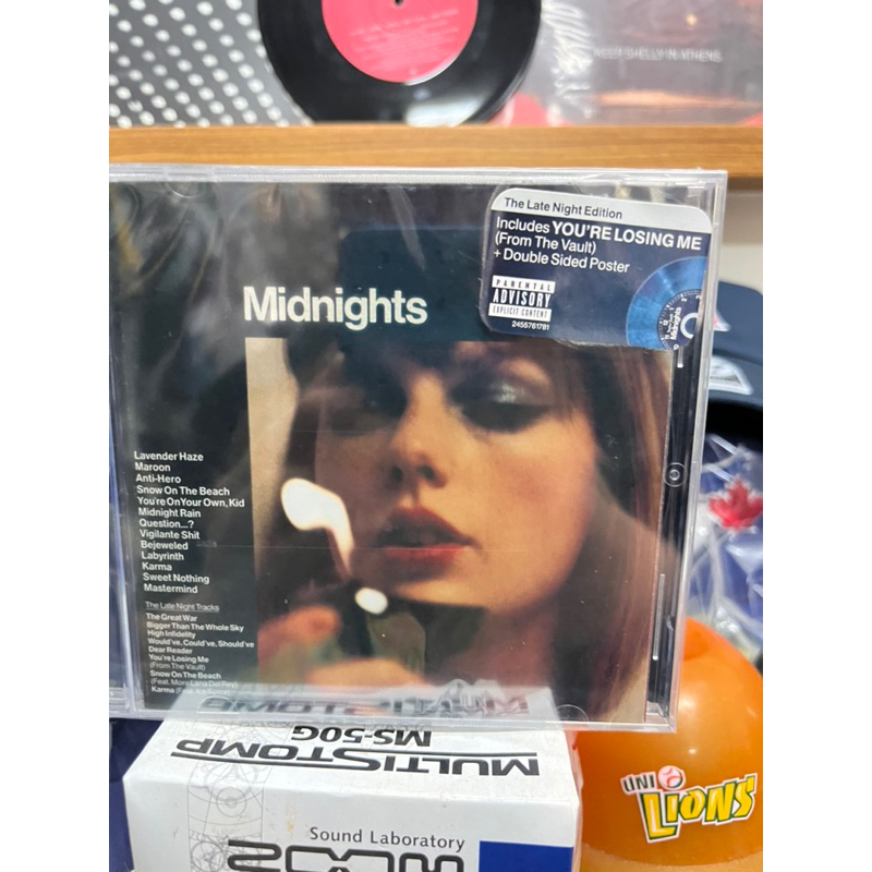 Taylor Swift 泰勒絲 - Midnights 進口CD專輯 The late night edition | 蝦皮購物