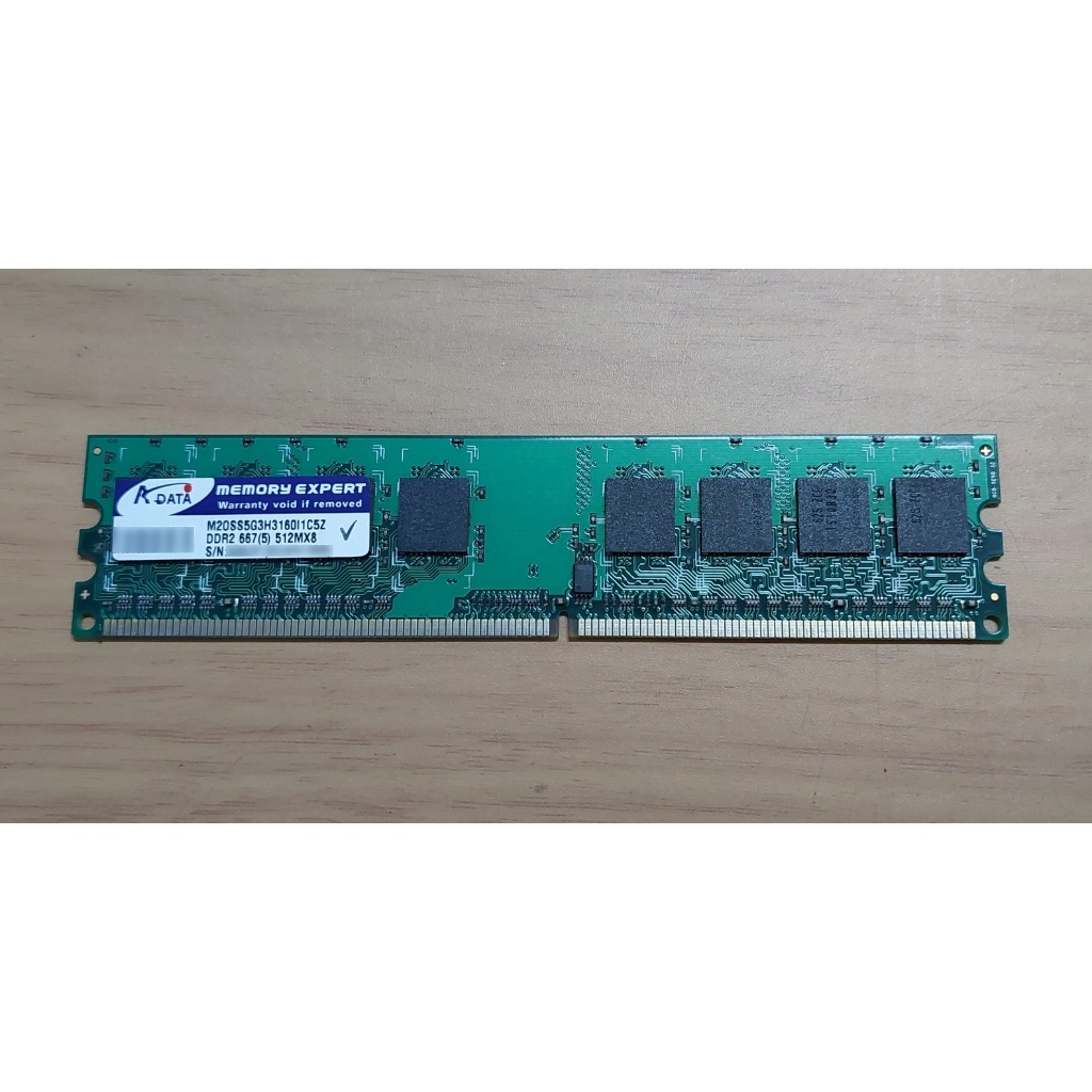 A-DATA 威剛 DDR2 512MB 667桌上型DDR-II記憶體 單面顆粒 | 蝦皮購物