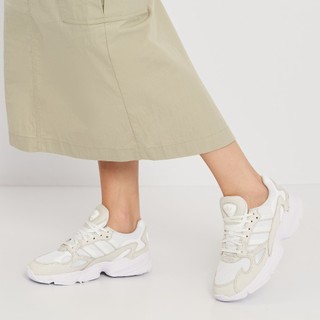 胖達）ADIDAS ORIGINALS Falcon W 三葉草 麂皮 老爹鞋 IG5732 米白 女鞋 | 蝦皮購物
