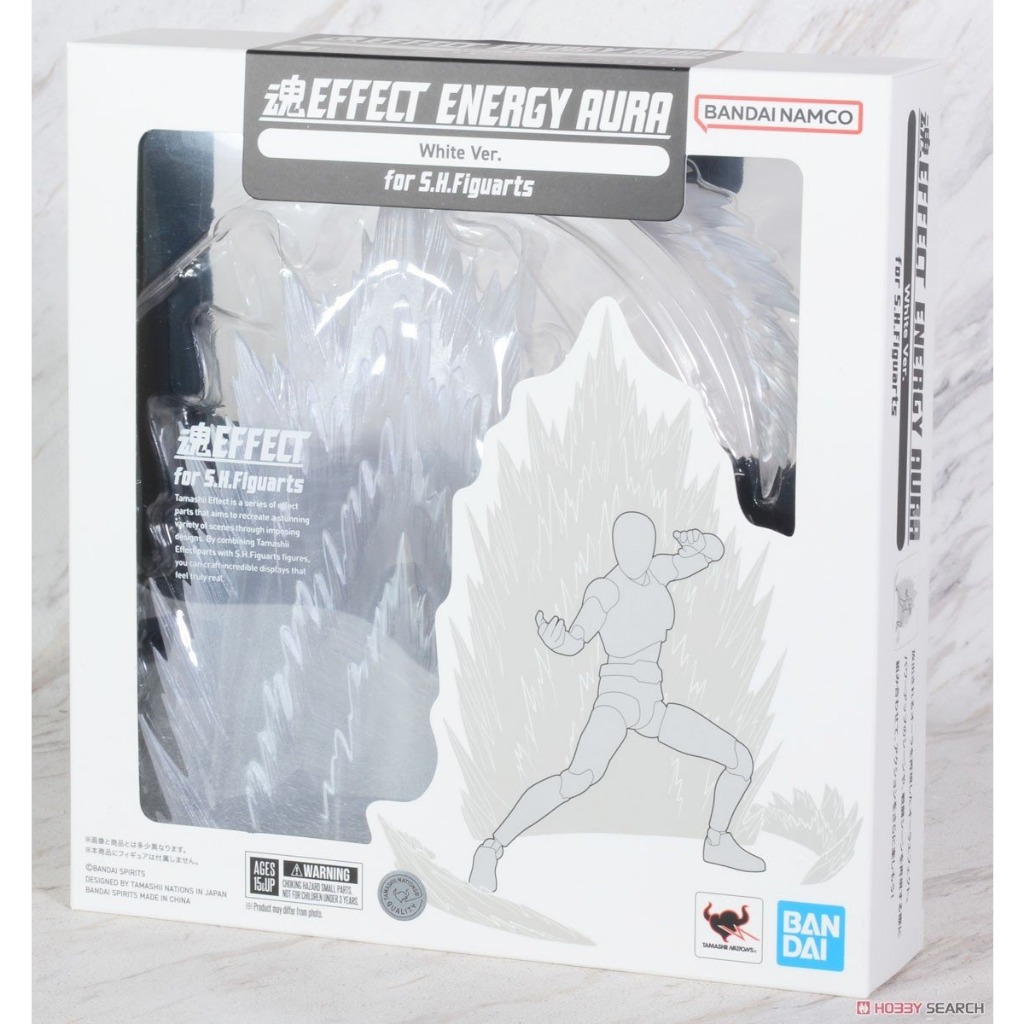 全新現貨 BANDAI SHF 魂EFFECT 氣場光芒特效 白色 SHF 6吋可動 超商付款免訂金 | 蝦皮購物