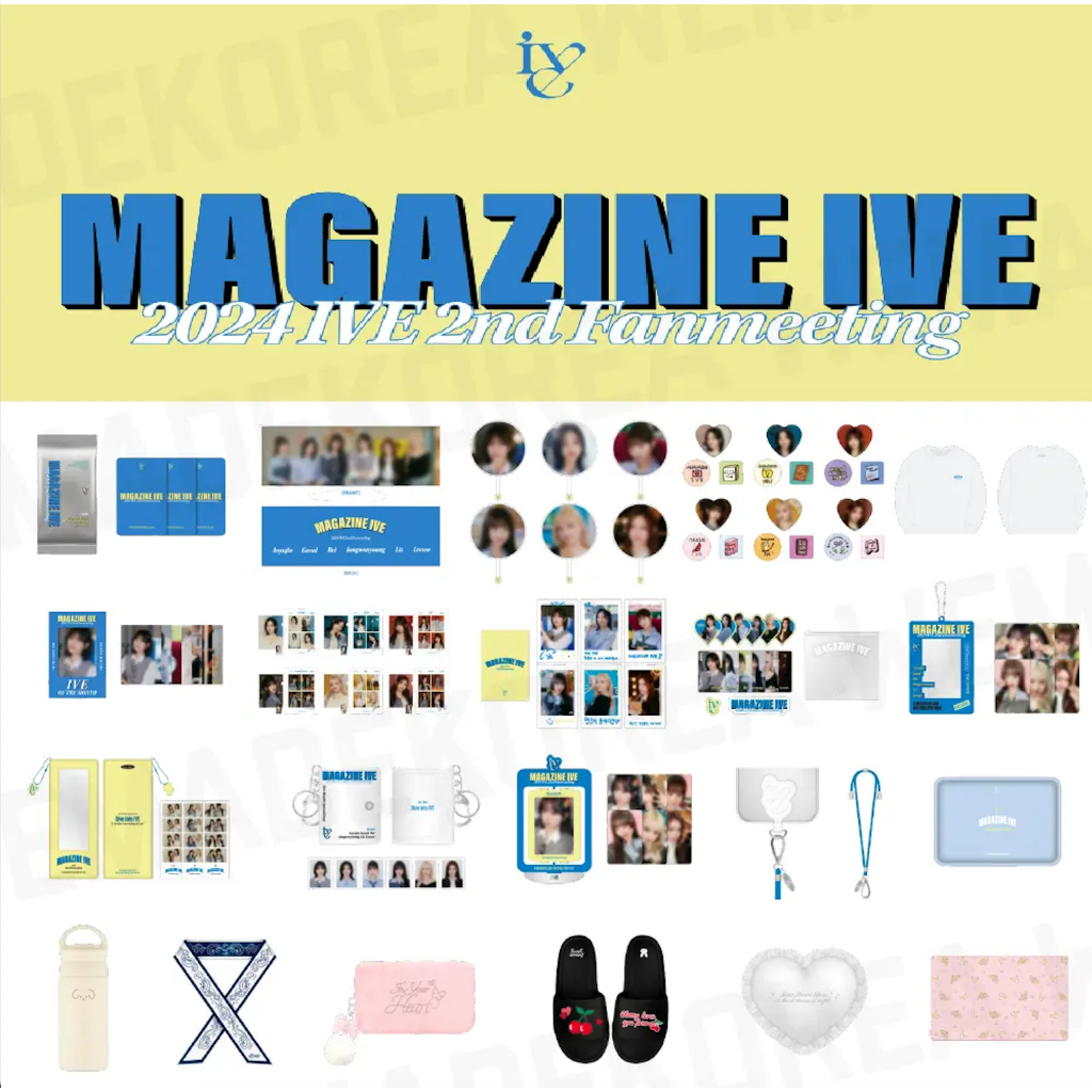 貨在台 IVE 2024 2nd Fanmeeting 二期會員見面會 MAGAZINE 周邊 | 蝦皮購物