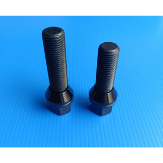 高雄現貨 黑色 12.9級 SCM435 原廠長度螺絲 加長螺桿 加長螺絲 M14*1.25 錐面 | 蝦皮購物