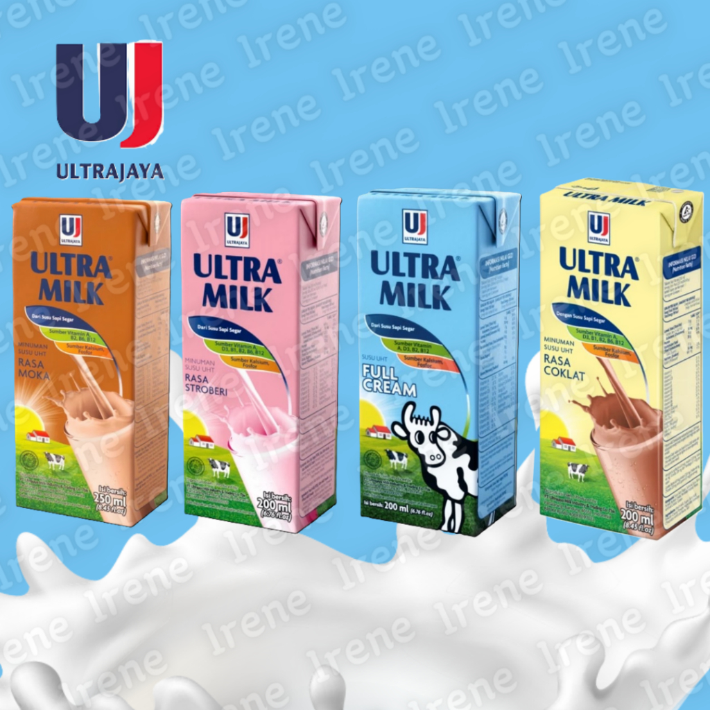🇮🇩印尼 ULTRA JAVA MILK SUSU UHT STROBERI,MOKA,COKLAT…保久乳 | 蝦皮購物