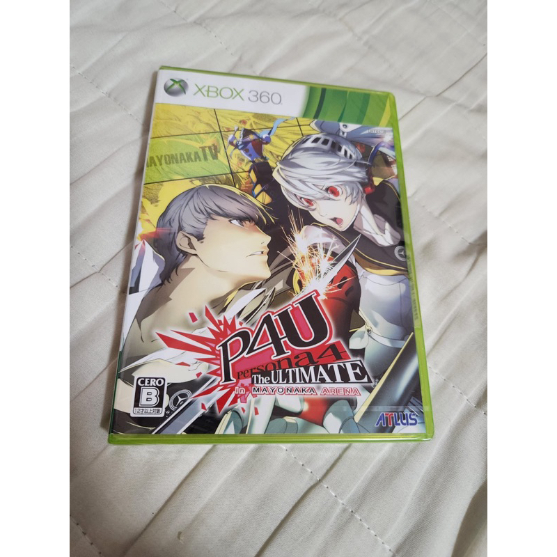全新 XBOX360 女神異聞錄 4 終極深夜鬥技場 P4U PERSONA4 日文版 | 蝦皮購物