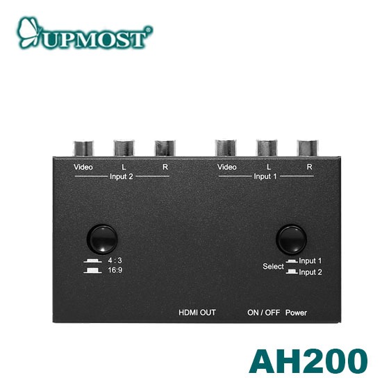 【3CTOWN】詢問貨況 含稅附發票 UPMOST 登昌恆 Uptech AH200 AV to HDMI 影像轉換器 | 蝦皮購物