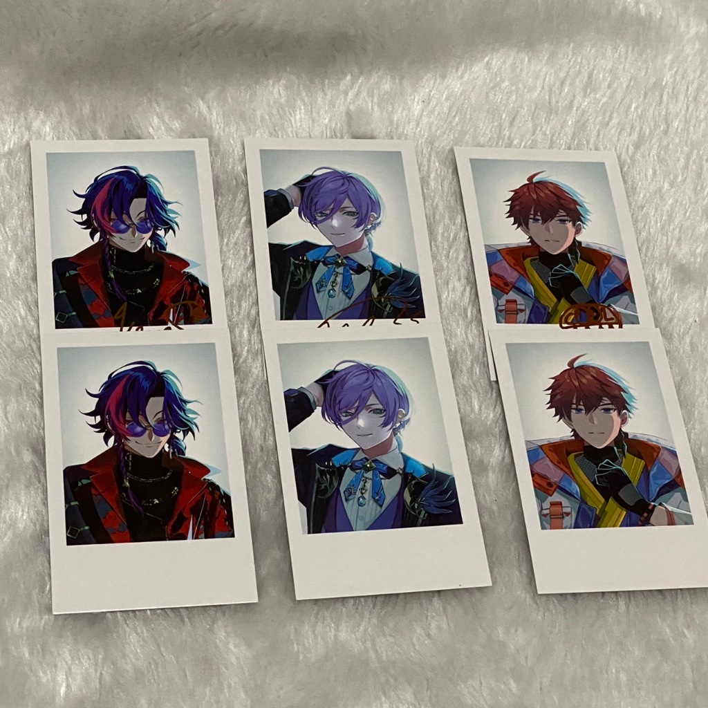 【彩虹社JP】3SKM Welcome Goods 出道 拍立得 魁星 北見遊征 榊ネス 出道周邊 彩虹社新人 | 蝦皮購物