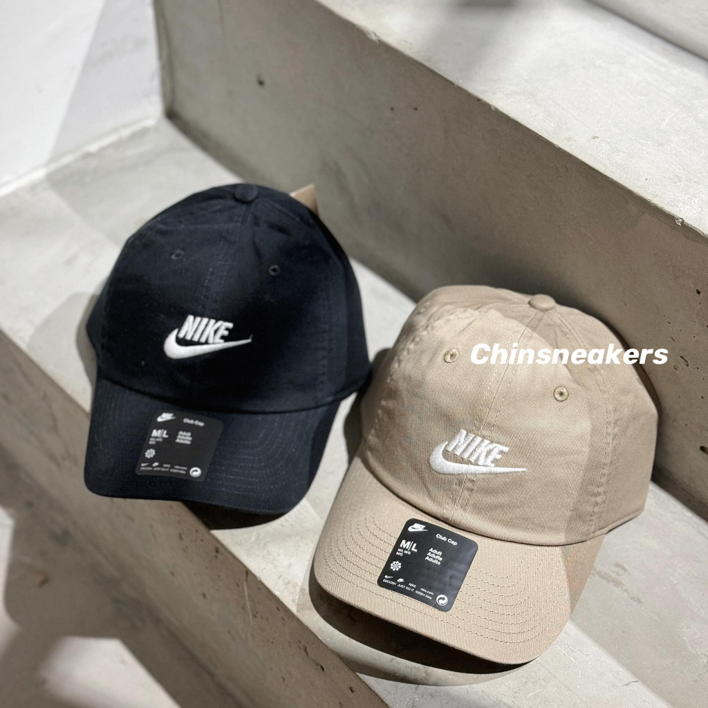 ☆CHIN代購☆Nike Air Heritage 86 老帽 棒球帽 FB5368-010 100 電繡 黑 白 | 蝦皮購物