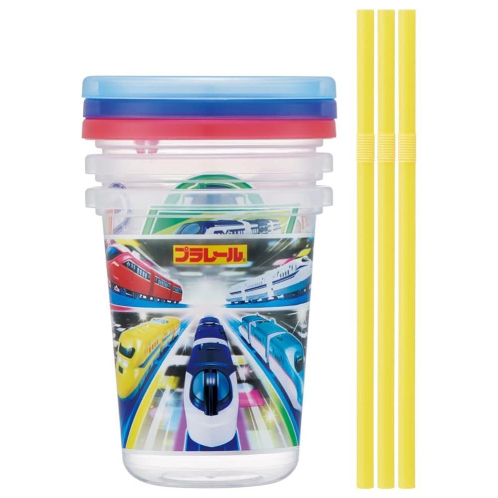 日本 鐵道王國 Plarail 3入塑膠吸管杯(SIH3ST/320ML) 日本製 (2748) | 蝦皮購物