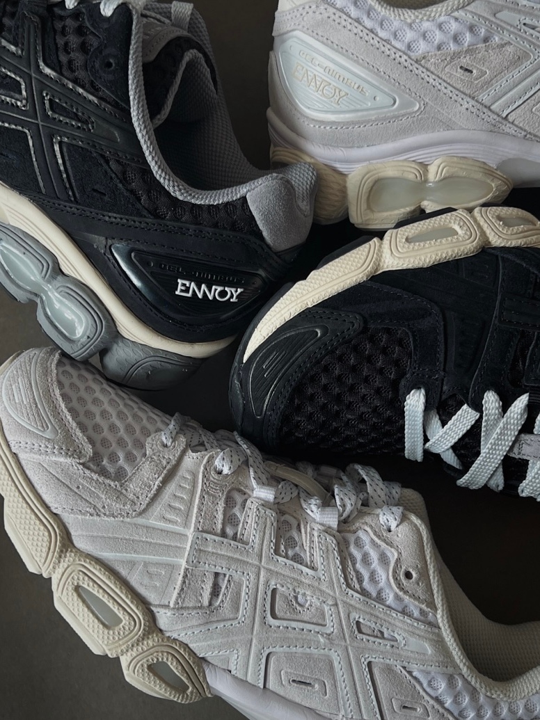 【Focus Store】預購 ENNOY x Asics Gel-Nimbus 9 黑白兩色 聯名款 | 蝦皮購物