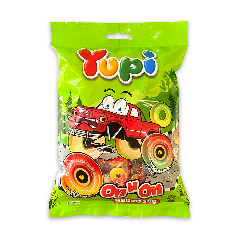 【野味食品】Yupi 呦皮 繽紛圈圈軟糖,250g/包(桃園實體店面出貨)#水果QQ#水果軟糖#橡皮糖#漢堡軟糖#水果圈 | 蝦皮購物