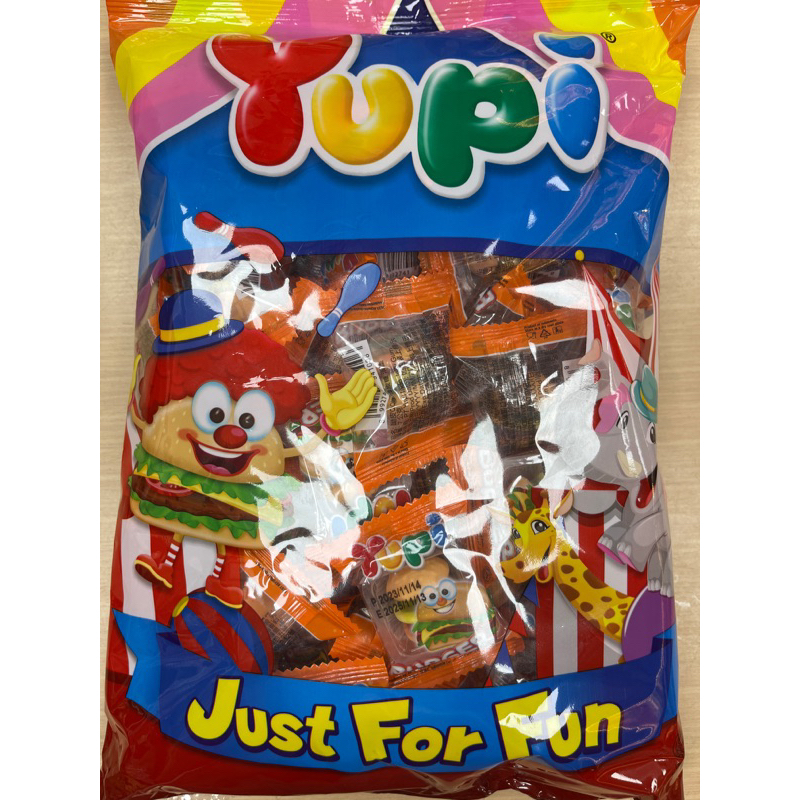 現貨 漢堡軟糖 呦皮YUPI 漢堡QQ 軟糖 378g 單包裝 呦皮漢堡QQ糖 | 蝦皮購物