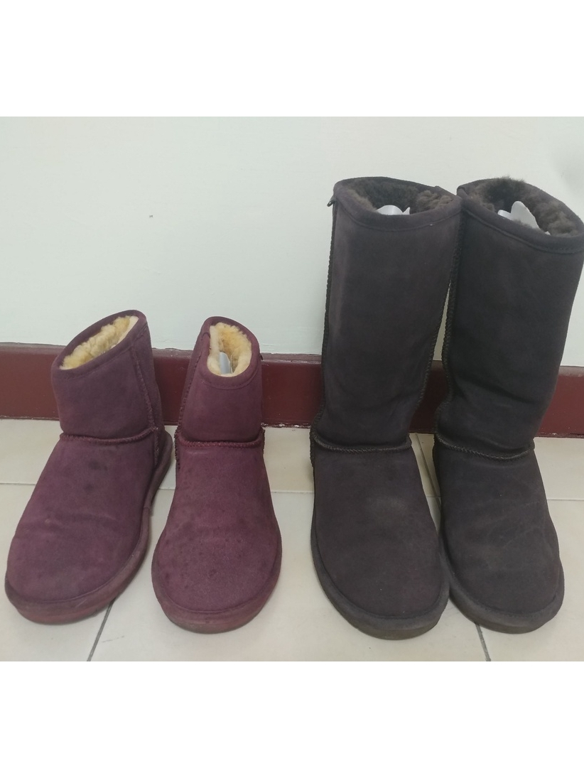 出清久放二手 Bearpaw熊掌 低筒雪靴 US9 UK7 EU40 JP245 PTT 合購版 ES版 熱門爆紅款 | 蝦皮購物