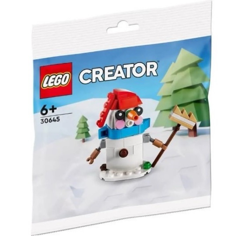 樂高LEGO 30478 聖誕老公公 &30645 Snowman 雪人 | 蝦皮購物