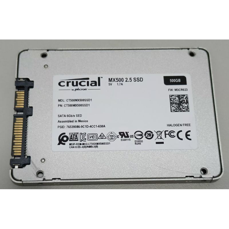 crucial MX500 SSD 500GB 2.5吋 SATA3 | 蝦皮購物