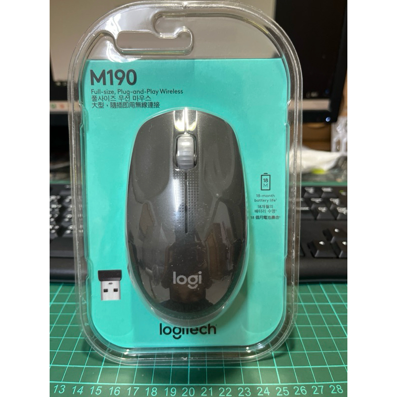 M190 羅技無線滑鼠 logi | 蝦皮購物