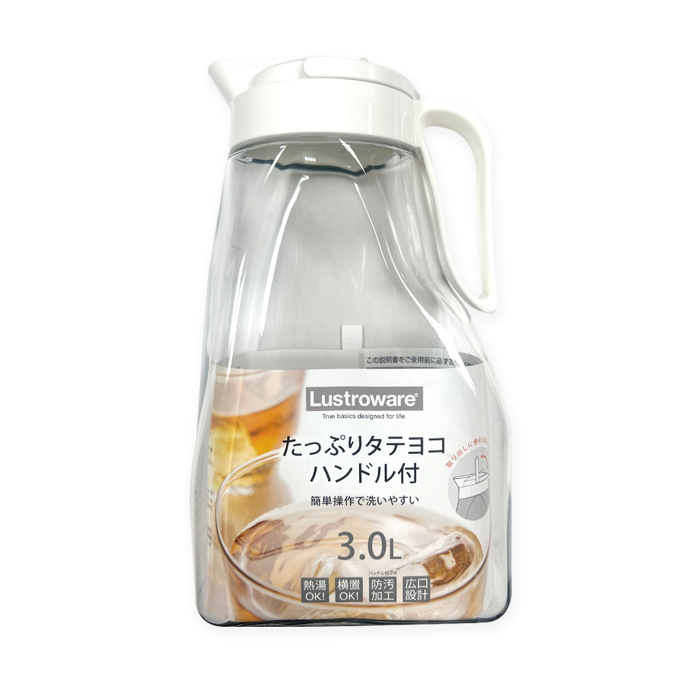 Lustroware 日本岩崎 按壓式耐熱冷水壺 3L | 蝦皮購物
