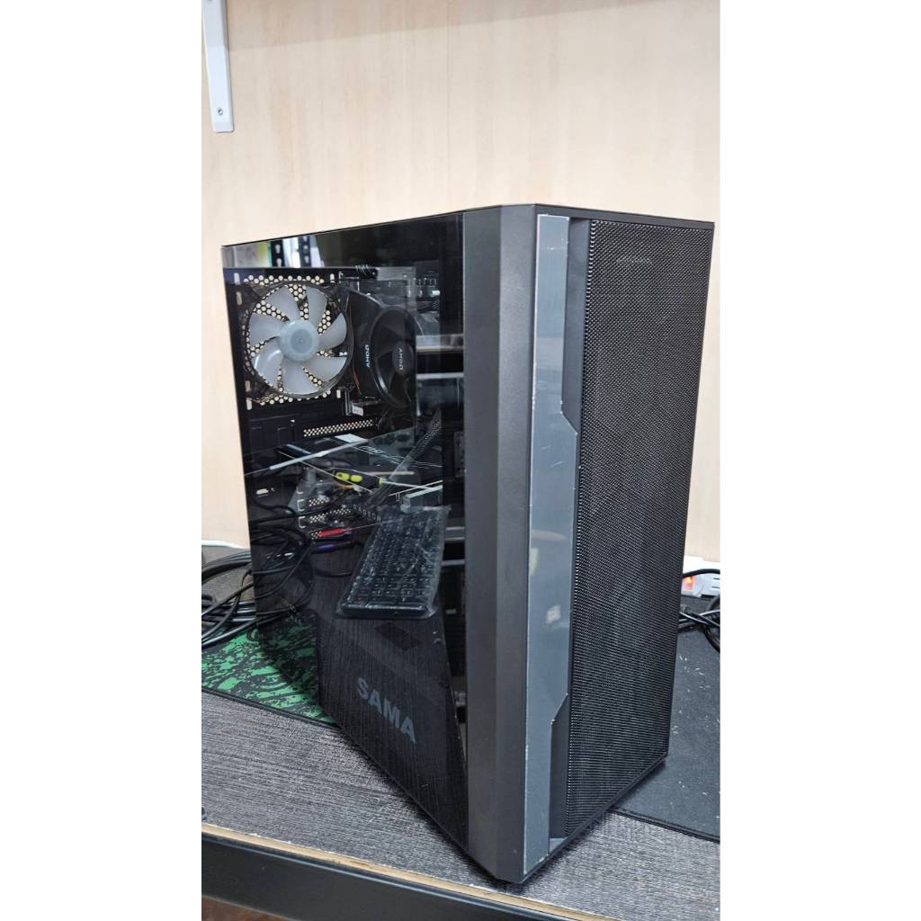 台中好快修電腦 R5 3600+RX 5500XT AMD YES 電競桌機 高效能桌機 剪輯修圖3D 3A 線上遊戲 | 蝦皮購物