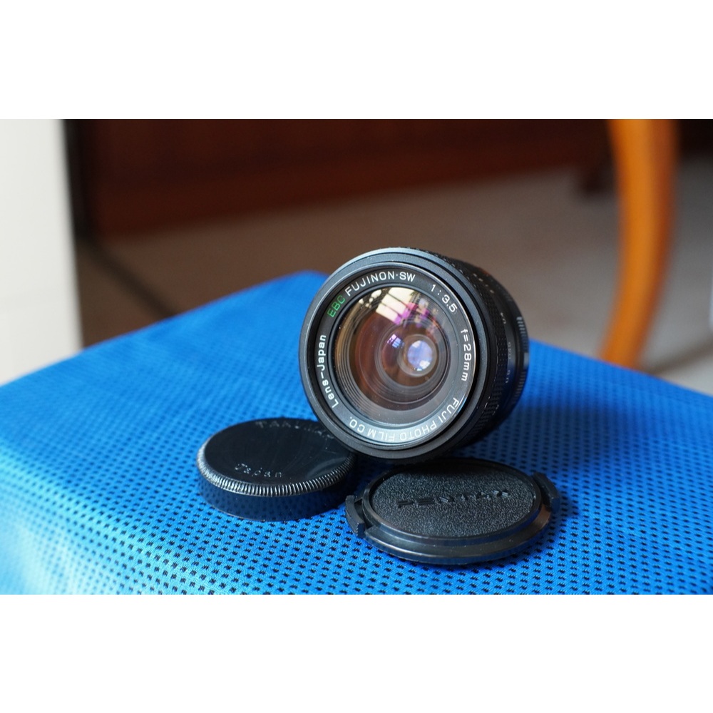 [個人收藏品] 廣角鏡頭 Fujinon.SW EBC 28mm f/3.5 廣角鏡頭 M42接口 | 蝦皮購物