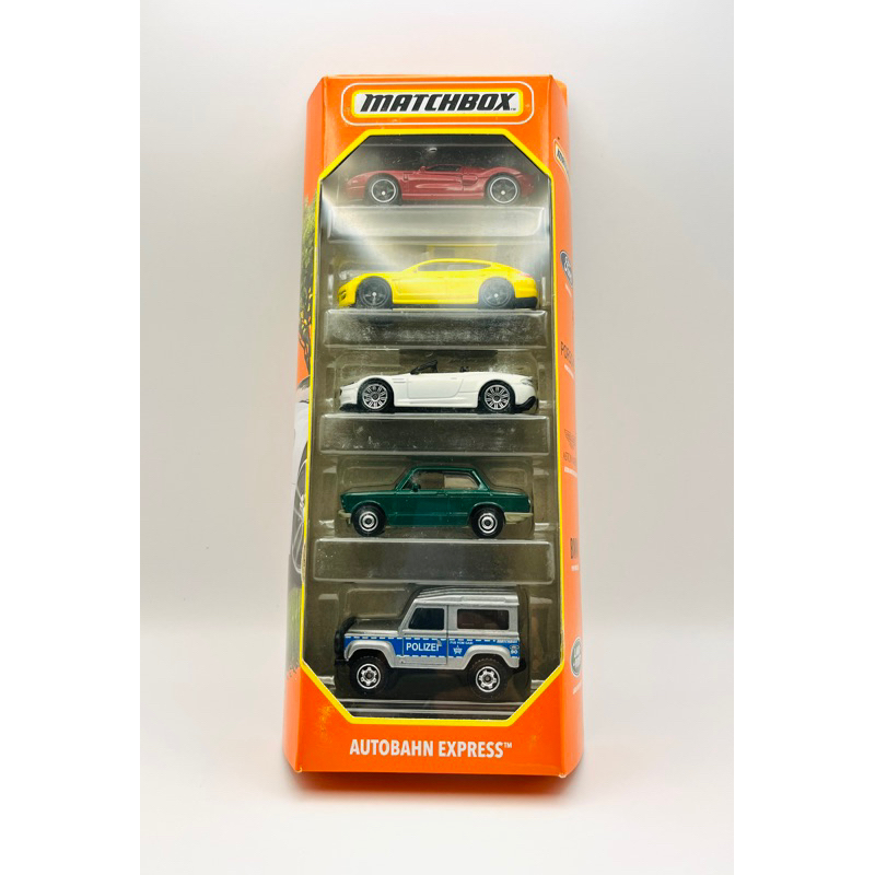 Matchbox 火柴盒 Autobahn Express 2021 五車組 | 蝦皮購物