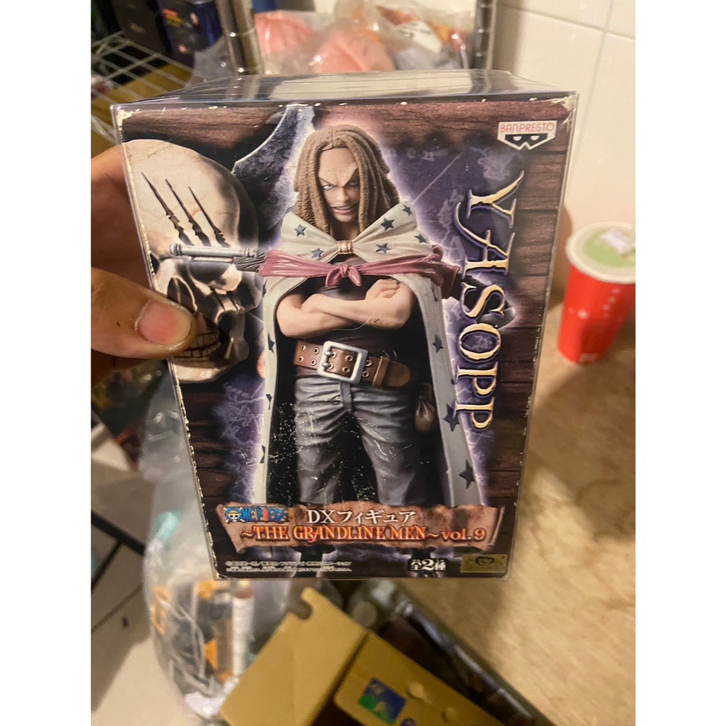 日版 金證 海賊王 景品 GrandlineMen DX Vol.9 耶穌布 公仔 | 蝦皮購物