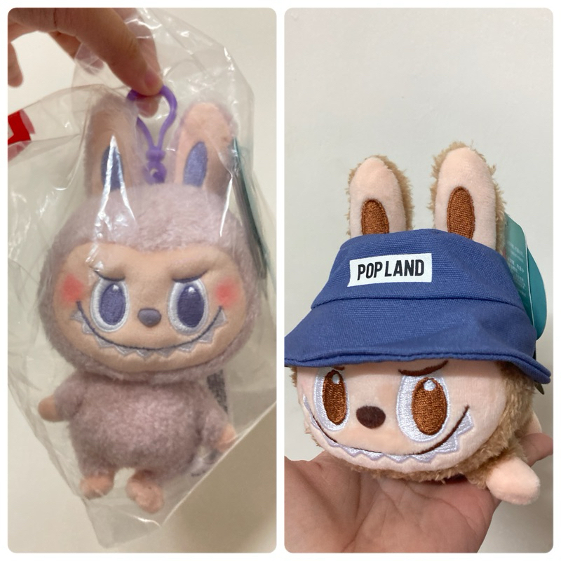 現貨 確認款 Popmart Labubu 拉布布 北京樂園限定 吊飾 絨毛 娃娃 掛件 紫色 粉色 Lisa 泡泡瑪特 蝦皮購物