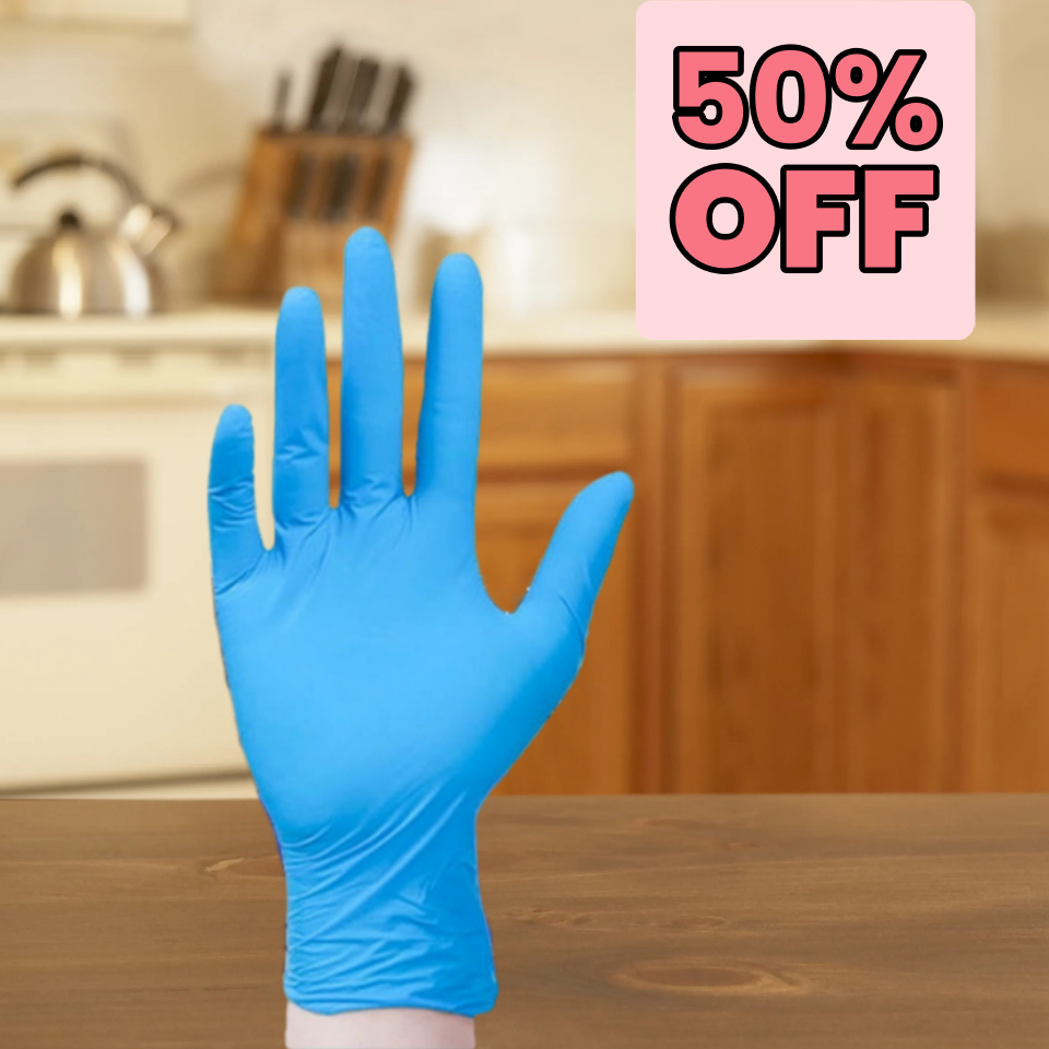 《現貨》高CP值！ SGS認證 NBR手套 nbr手套 無粉手套 乳膠手套 9吋手套 3.5g藍色 紫色 耐油手套 | 蝦皮購物